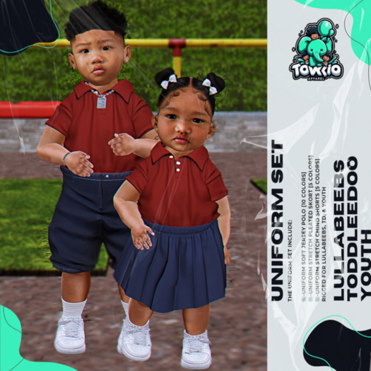 Second Life Marketplace - [TA]-Uniform Stretch Chino Shorts // FP